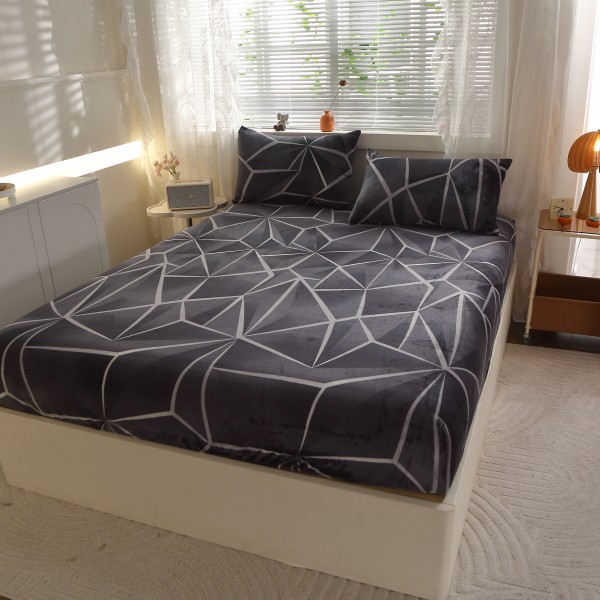 Cearceaf cu Elastic Cocolino + 2 fete de perna 180x200x25cm CCE10591